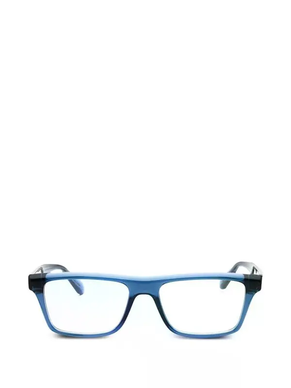 FERRAGAMO Rectangle-frame Eyeglasses - Blue