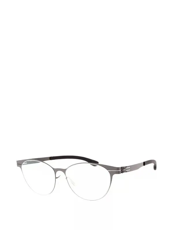 IC! BERLIN Bossa Nova Oval Frame Eyeglasses - Grey