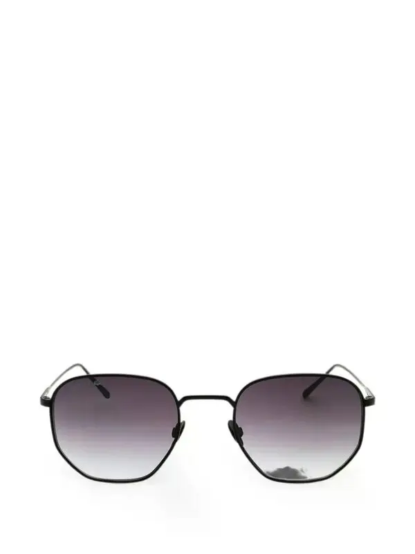 Lacoste Geometric-frame Sunglasses - Black