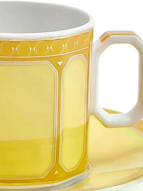 SWAROVSKI Signum Jonquil Espresso Cup And Saucer