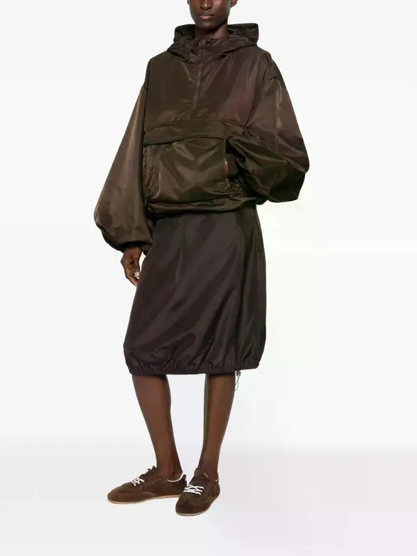 Cecilie Bahnsen Hooded Balloon Sleeve Jacket