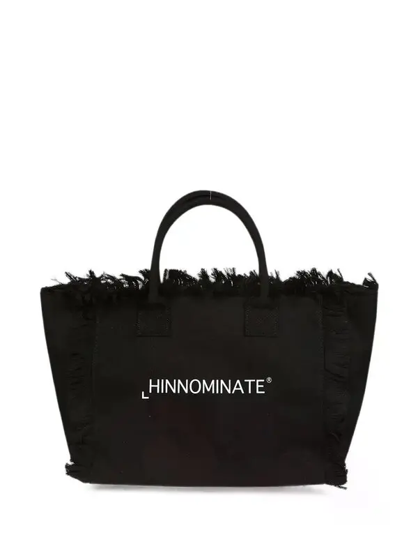 HINNOMINATE Large Fringe-trim Tote Bag - Black