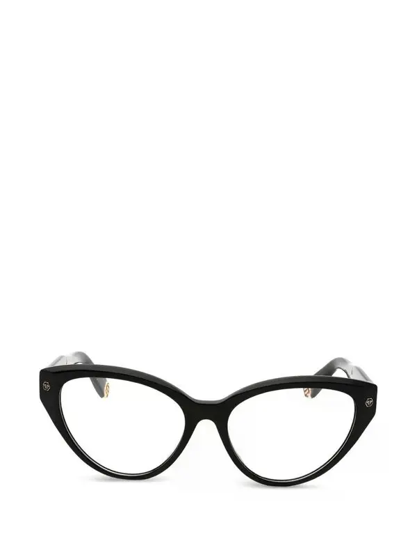 Philipp Plein Cat Eye Glasses - Black