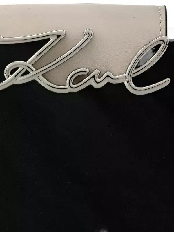 Karl Lagerfeld Karl Signature Logo-plaque Mini Shoulder Bag