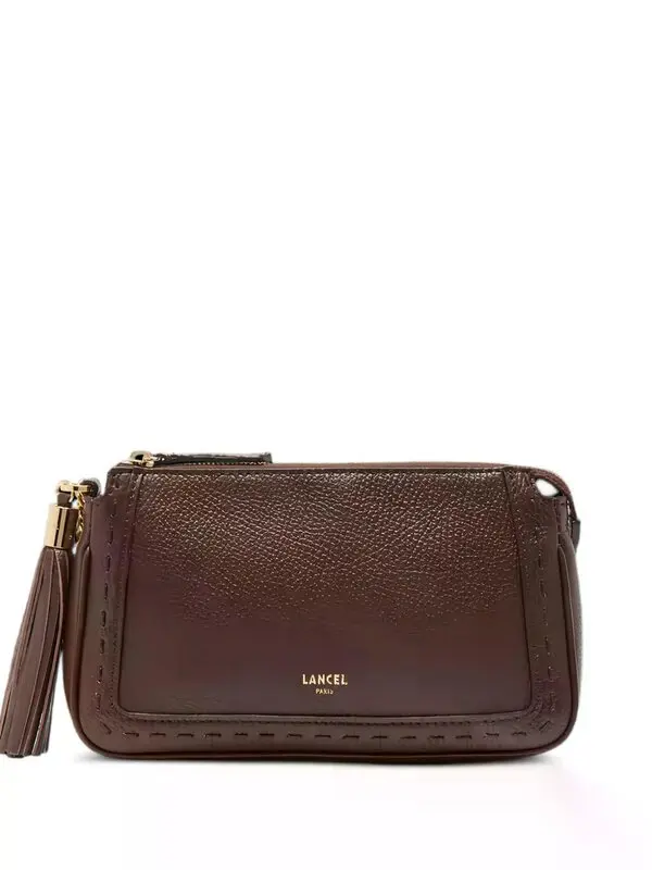 LANCEL Premier Flirt Tassel Detail Clutch Bag - Brown