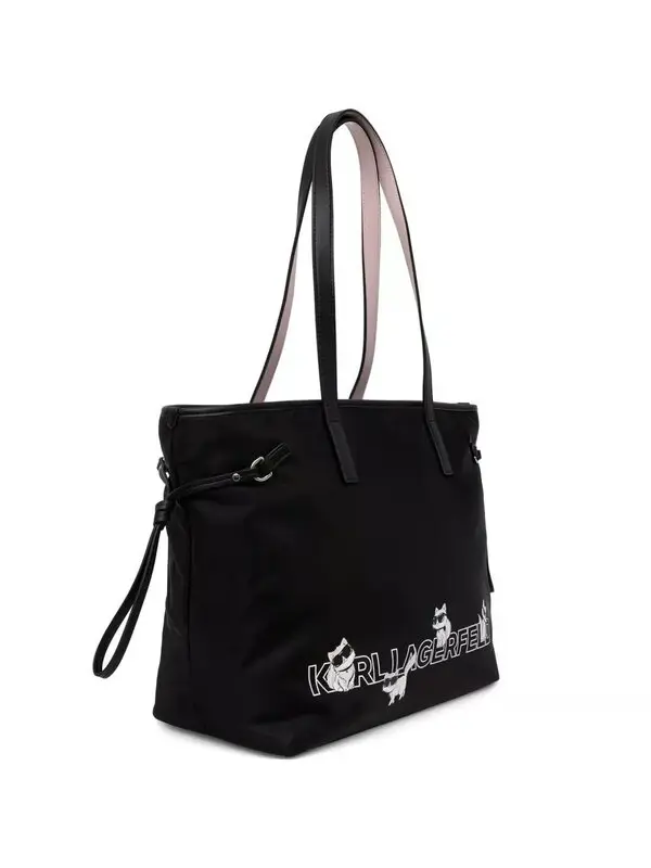 Karl Lagerfeld Logo-print Tote Bag