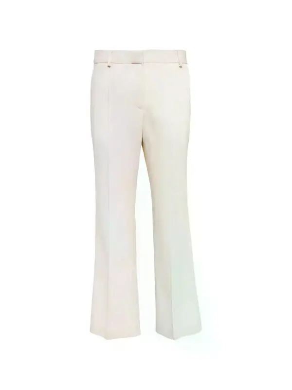 Altuzarra Pressed Crease Tailored Trousers - White