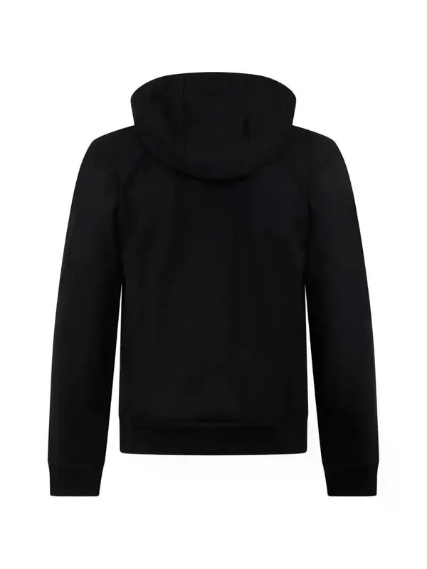 MOORER Zip-pocket Drawstring Hoodie