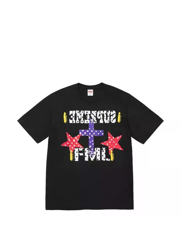 Supreme Fml Graphic-print T-shirt - Black