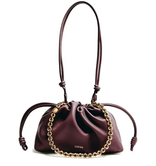 Loewe Medium Flamenco Bag In Mellow Nappa Lambskin