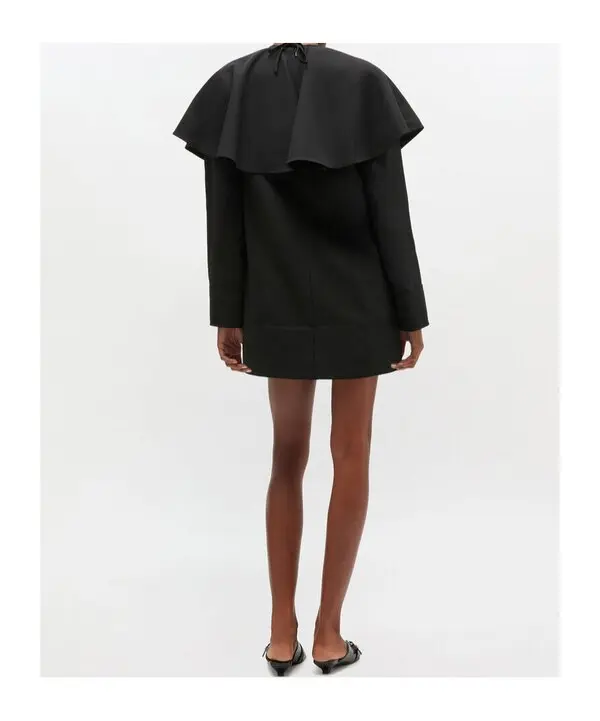 GANNI Circle Collar Dress