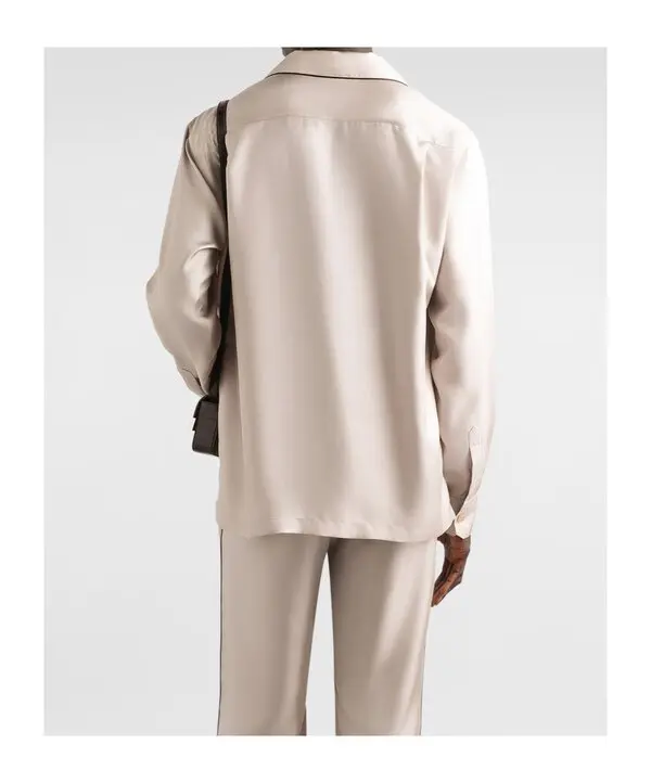 Dolce & Gabbana Logo-embroidered Pocket Shirt
