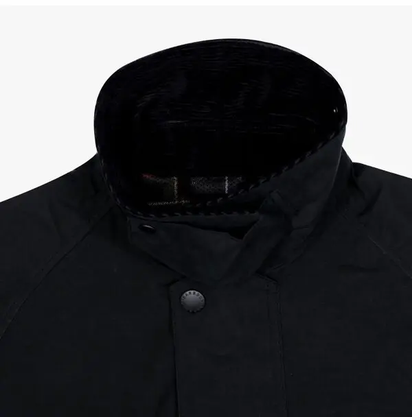 Barbour Transporter Oversized Casual Jacket With Contrasting Collar