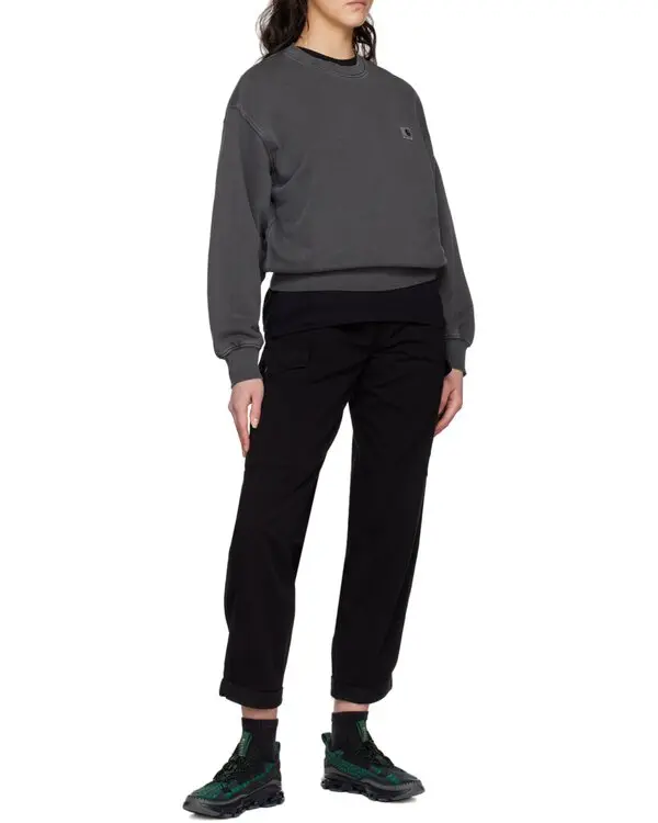 Carhartt Wip Logo Patch Crewneck Sweatshirt
