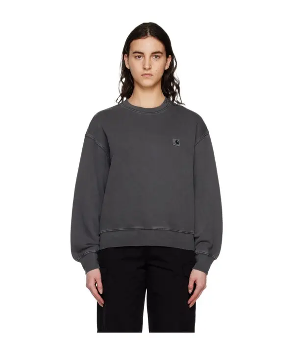 Carhartt Wip Logo Patch Crewneck Sweatshirt