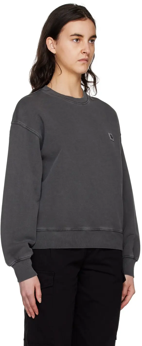 Carhartt Wip Logo Patch Crewneck Sweatshirt