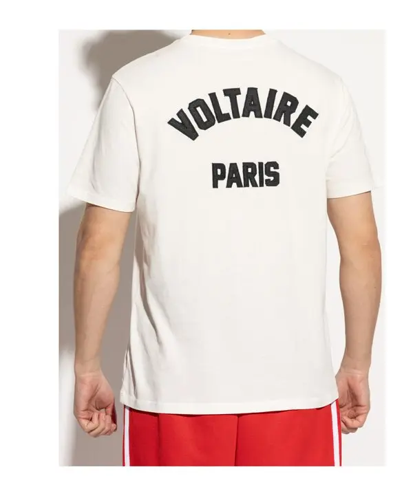 Zadig&Voltaire Tommy Logo-appliqu T-shirt