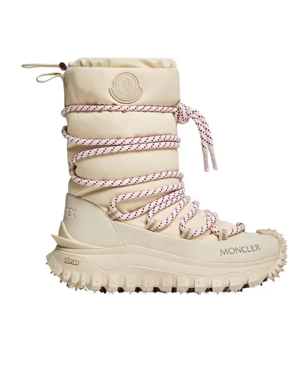 Moncler Trailgrip Après High Boots - Ivory