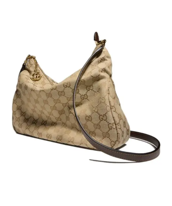 Gucci Lady Lunetta Chain Medium Shoulder Bag - Sand/brown