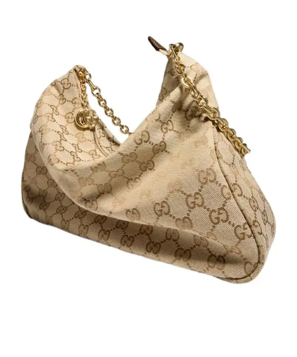 Gucci Lady Lunetta Chain Medium Shoulder Bag - Sand/brown