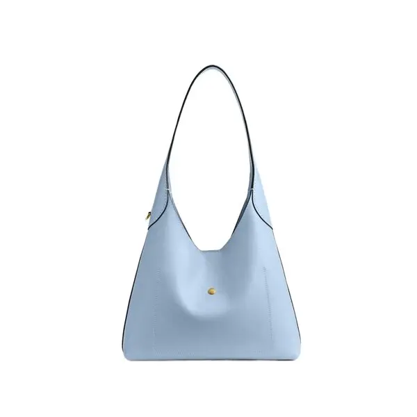COACH Brooklyn Shoulder Bag With Logo Detail - Hyacinth