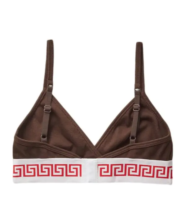 Versace Ribbed Jersey Bralette