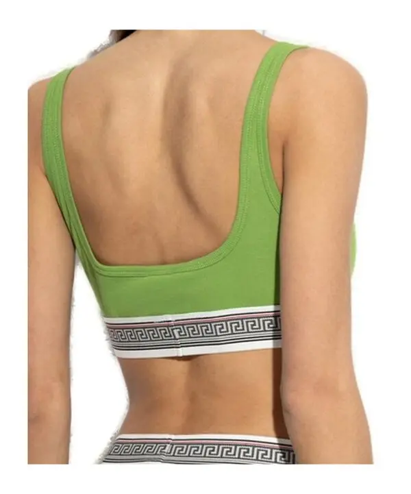 Versace Ribbed Jersey Bralette