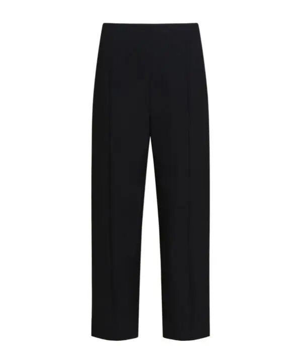 Marni Wool Blend Trousers With Symbol