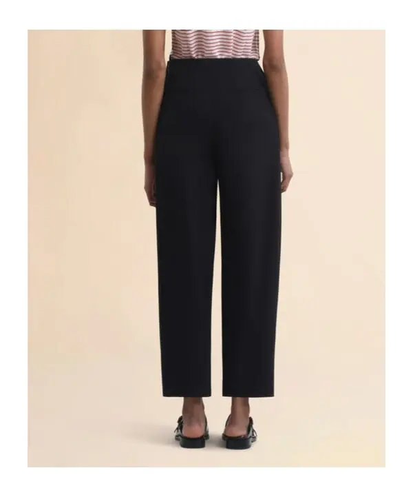 Marni Wool Blend Trousers With Symbol