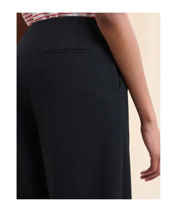 Marni Wool Blend Trousers With Symbol