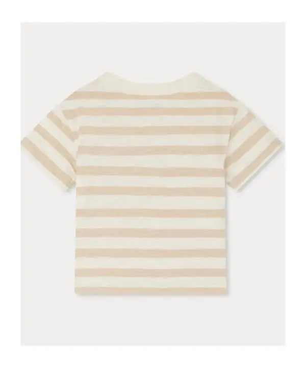Bonpoint Short Sleeve Striped Shirt