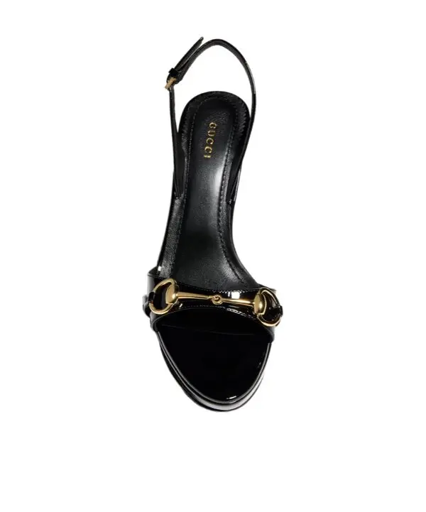 Gucci Donna Platform Stiletto Sandals - Black