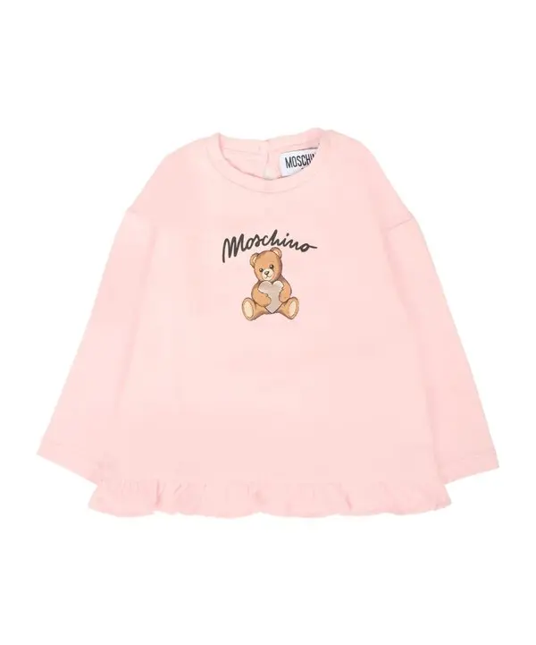 Moschino Ruffled Sweatshirt - Pink