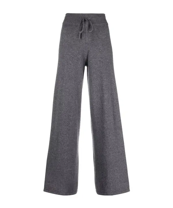 LISA YANG Elastic Waist Casual Pants - Black