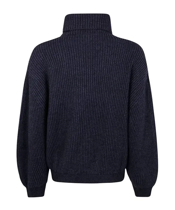 SEMICOUTURE Oversized Turtleneck Sweater