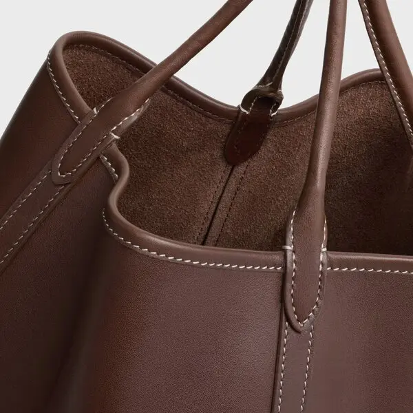 Celine Small Drop Bucket Bag In Calfskin