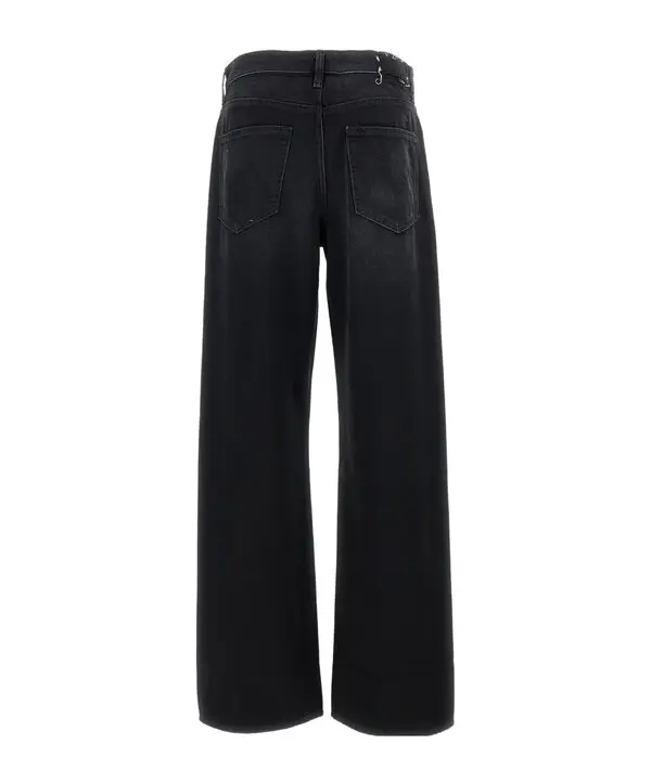 MOTHER The Dodger Sneak Jeans - Black