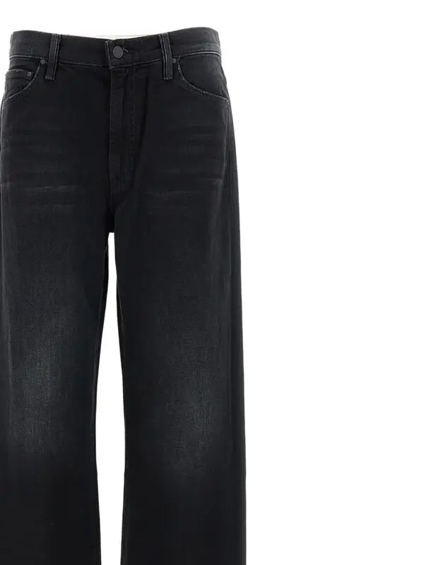 MOTHER The Dodger Sneak Jeans - Black