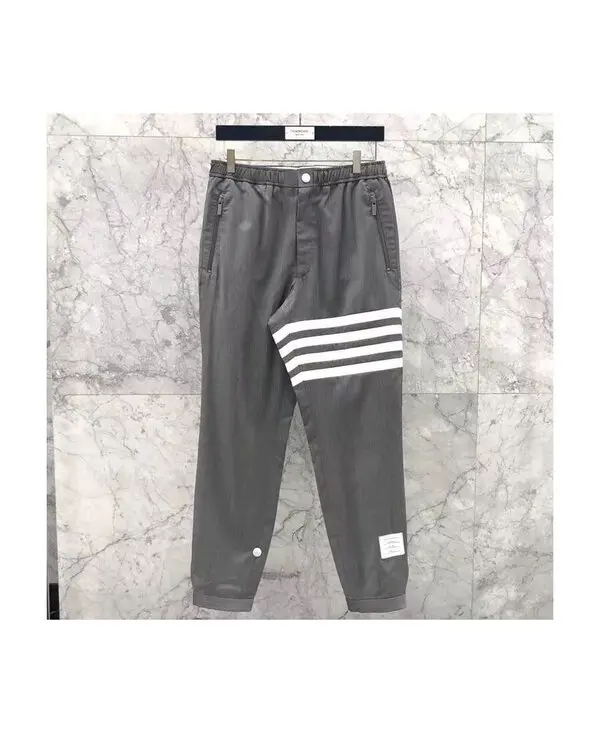 Thom Browne Plain Weave Suiting Track Pants