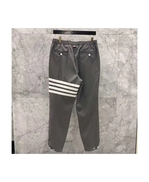 Thom Browne Plain Weave Suiting Track Pants