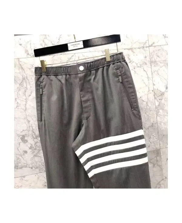 Thom Browne Plain Weave Suiting Track Pants