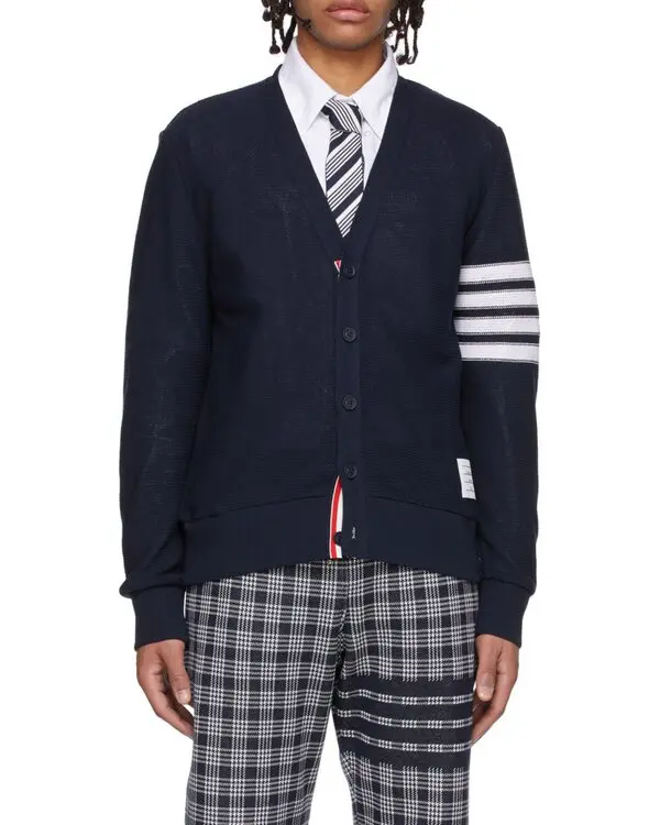 Thom Browne 4-bar Stripe Cardigan