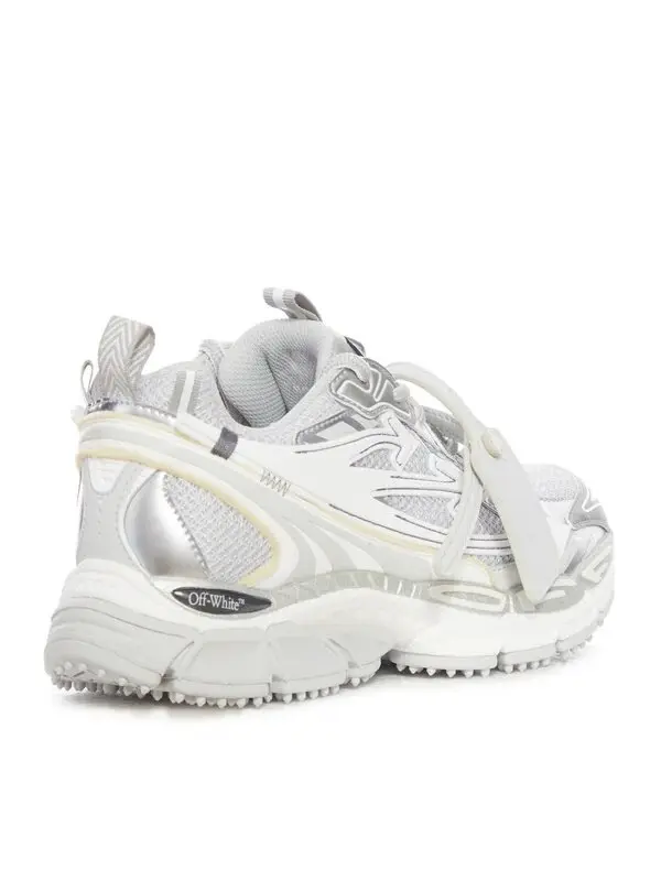 Off-White Leather-tag Lace-up Sneakers