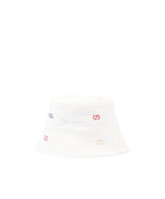Gucci Baby Gg Cotton Bucket Hat