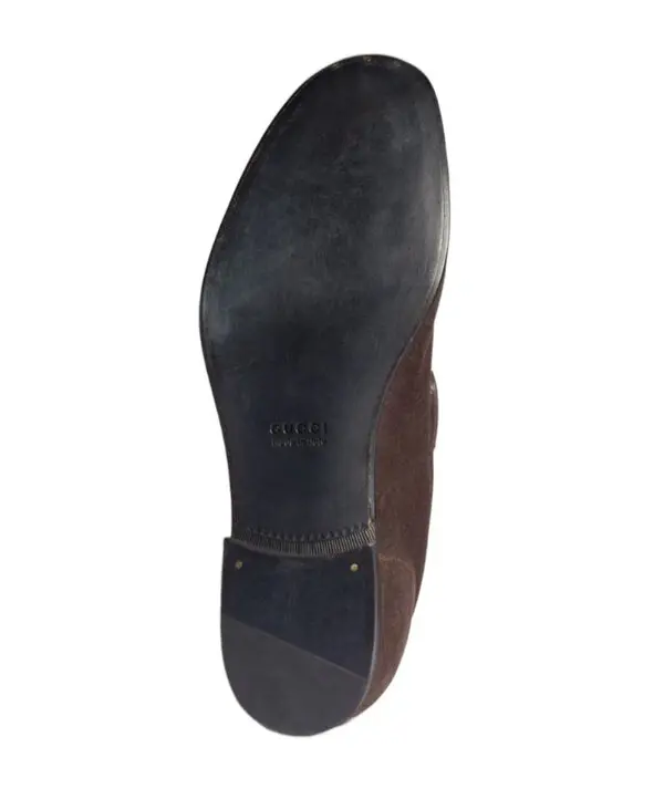 Gucci Como Loafers - Dark Brown