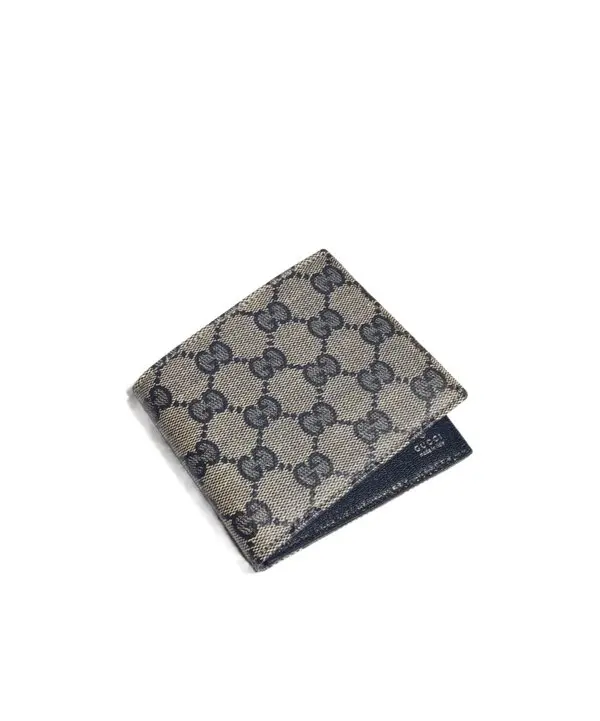 Gucci Essence Classic Bi-fold Wallet - Blue