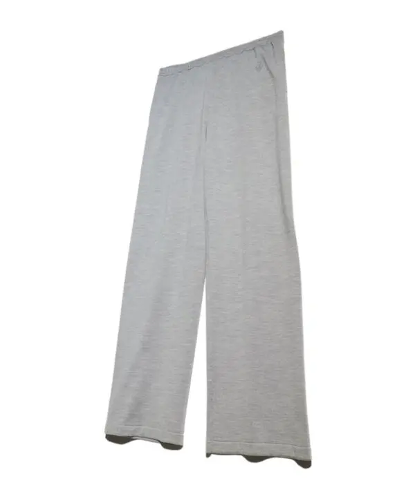 Gucci Wool Silk Leisure Pants With Embroidery - Grey
