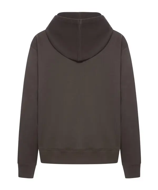 Prada Triangle-logo Long-sleeved Hoodie