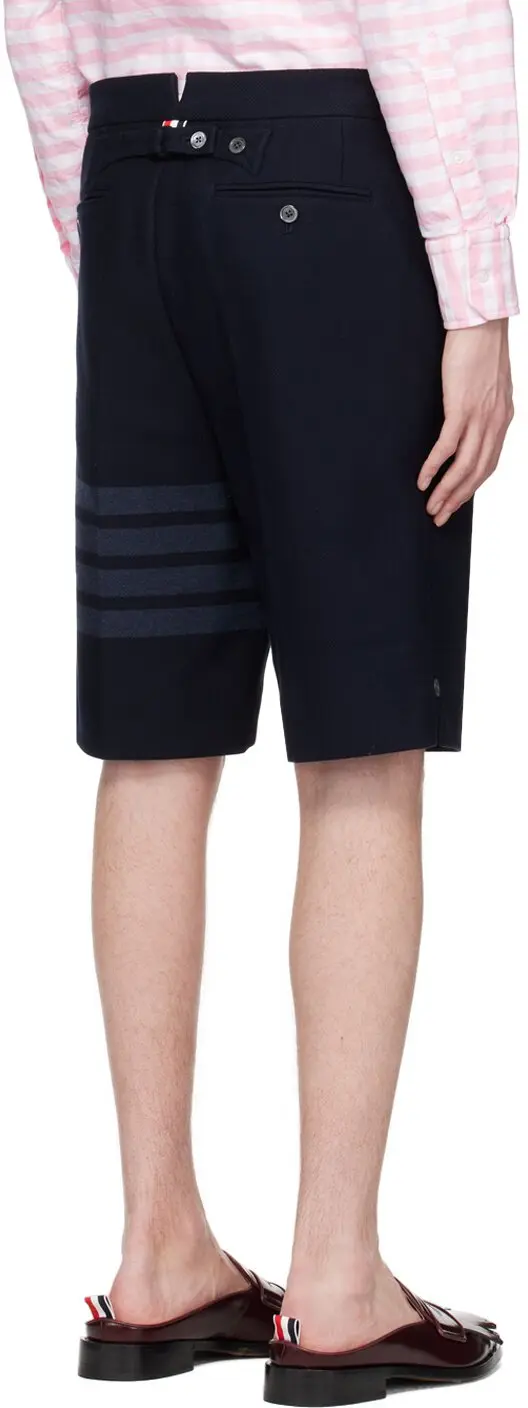 Thom Browne 4-bar Striped Bermuda Shorts
