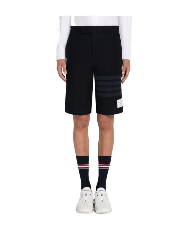 Thom Browne 4-bar Striped Bermuda Shorts